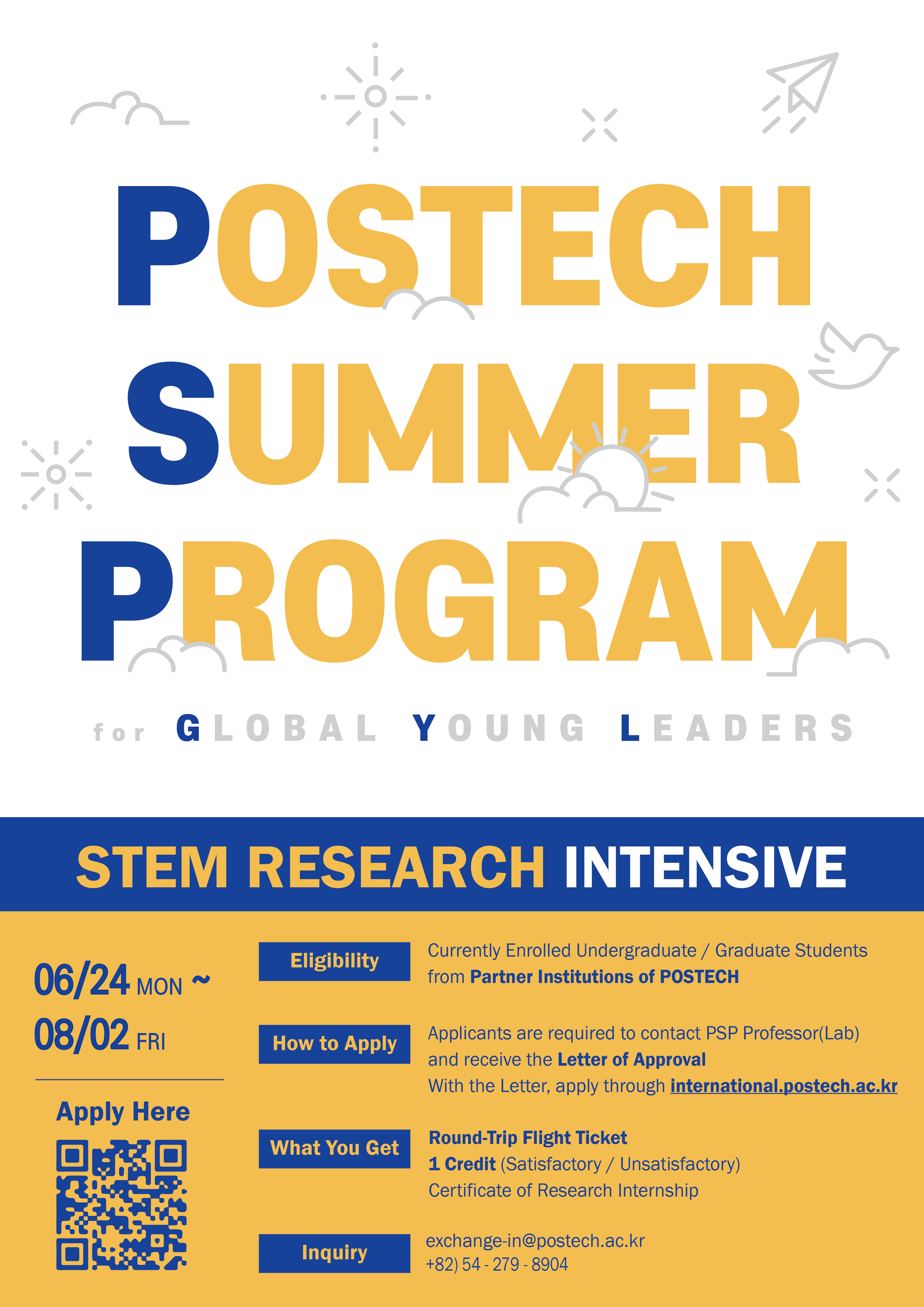 POSTECH INTERNATIONAL RELATIONS